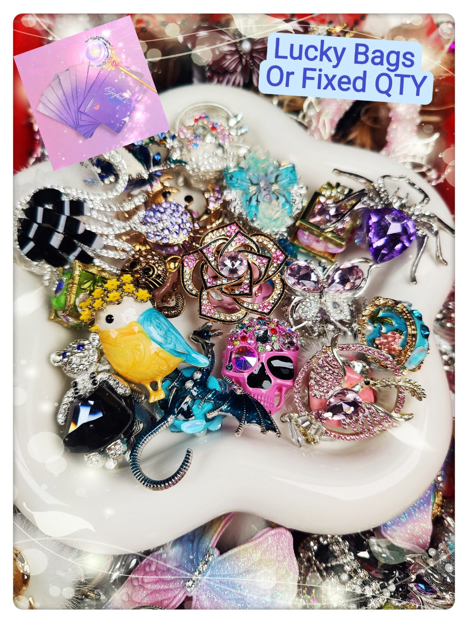 Open in live-Bling and Shinning Big Charms- Lucky Bags or Fixed Quanti ...